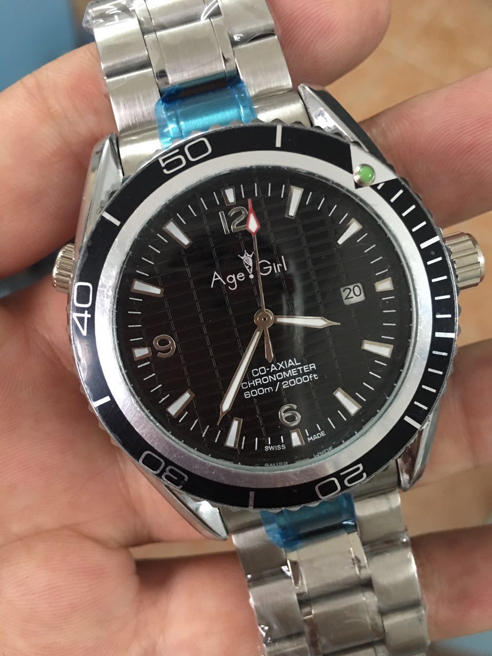 Classic Skyfall Dive Mens Sports Stainless Steel B... – Grandado