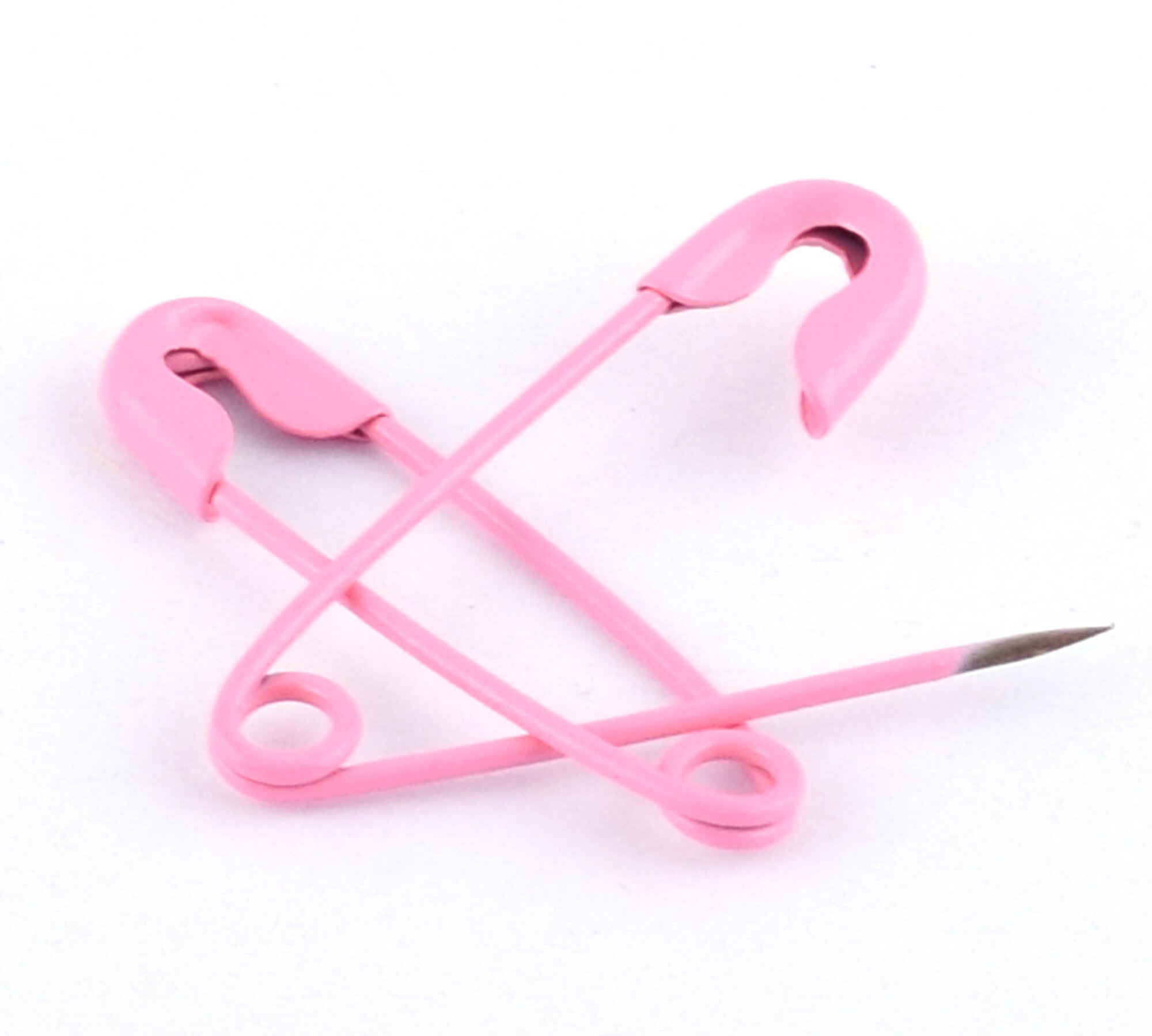 100pcs Pink Mini Safety pins Metal Safety pins Sma... – Grandado