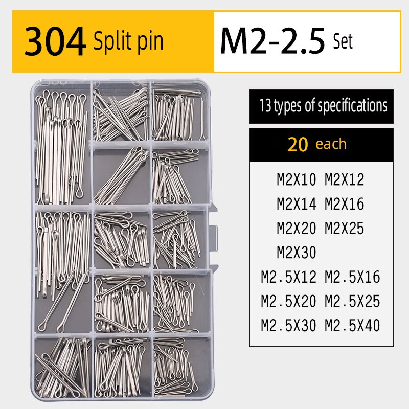 Pin key set DIY boxed 304 stainless steel cylindri... – Vicedeal