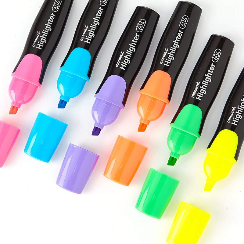 Monami 604 rotulador subrayador de Color brillante... – Grandado