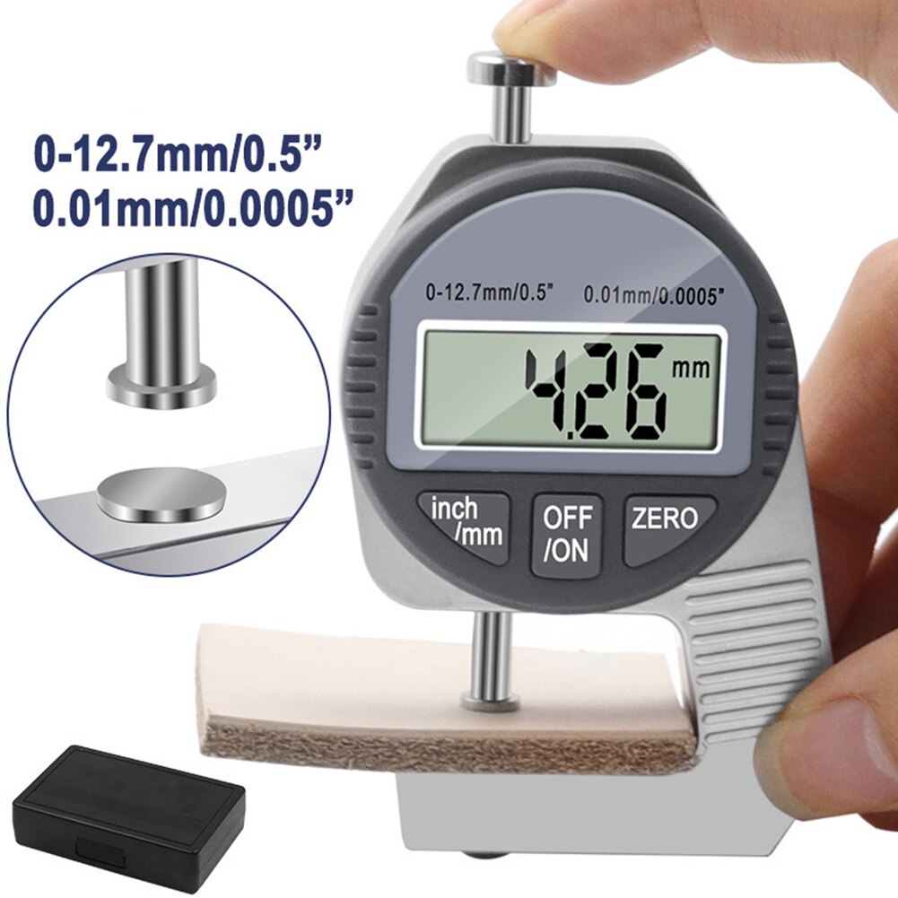 0.5inch 12.7mm Paper Mini Micrometer 0.0005inch 0.... – Grandado