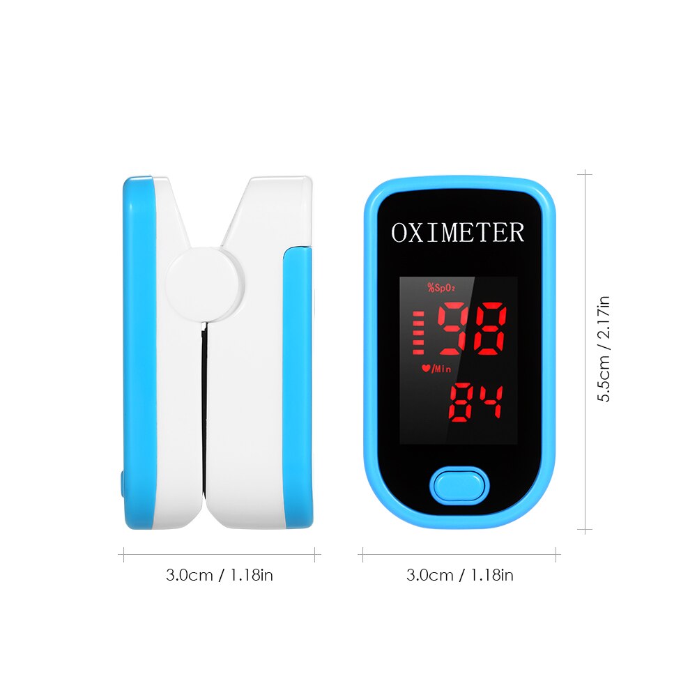 Blood Oxygen Finger Pulse Digital Fingertip Oximet... – Grandado