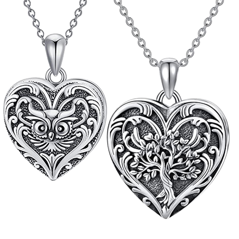 2Pcs Punk Style Combination Necklace Jewelry Set B... – Grandado