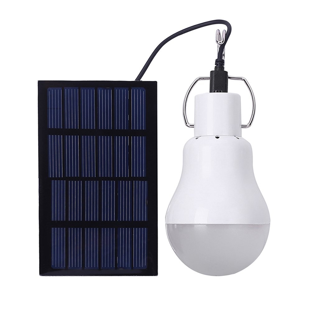 Solar bombilla LED, lámpara de jardín portátil, il... – Grandado