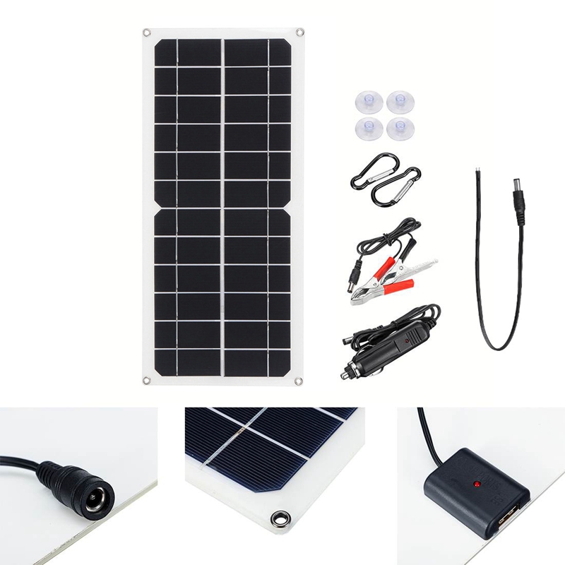 12V 10W Portable Solar Exhaust Fan Kit Exhaust Fan... – Grandado