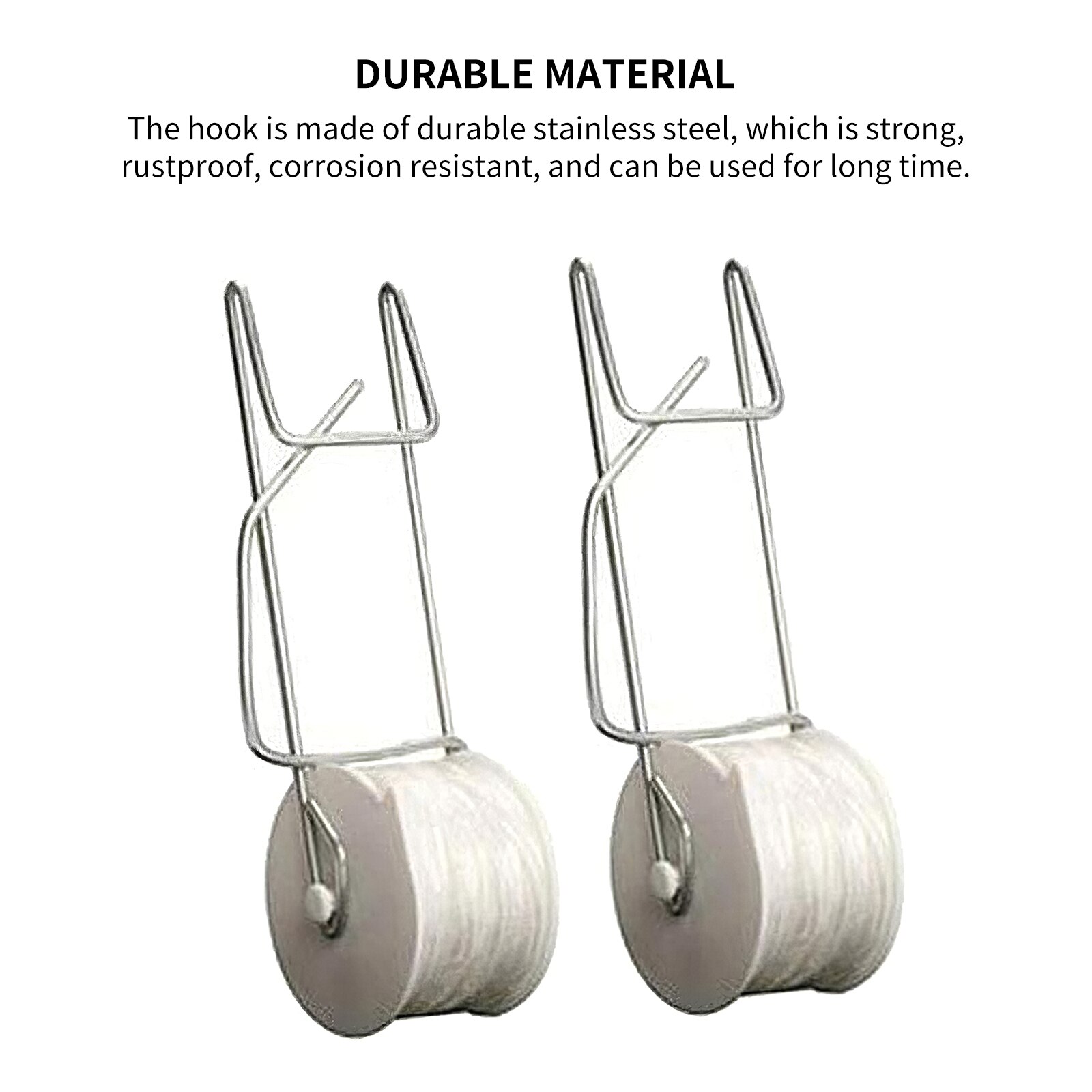 2pcs Stainless Steel Plant Roller Hook Multi-Purpo... – Grandado