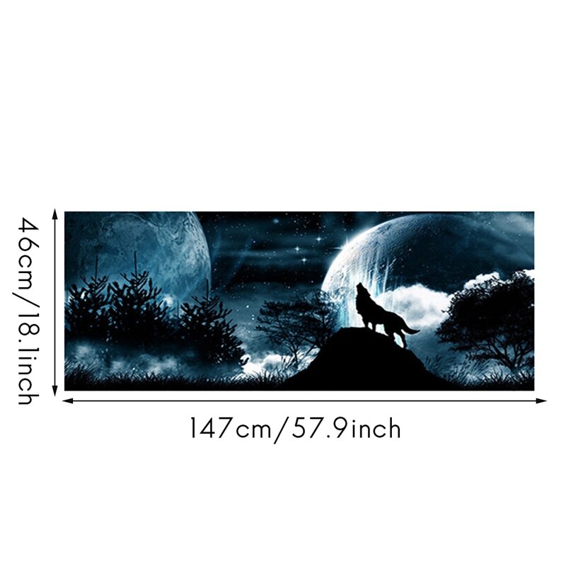 La luna llena y Lobo para camión, Jeep, todoterren... – Grandado