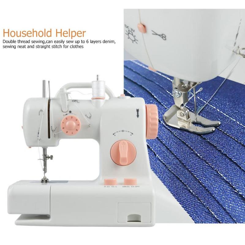 ELEG-Mini Sewing Machine Fhsm-318 Built-In Light H... – Grandado