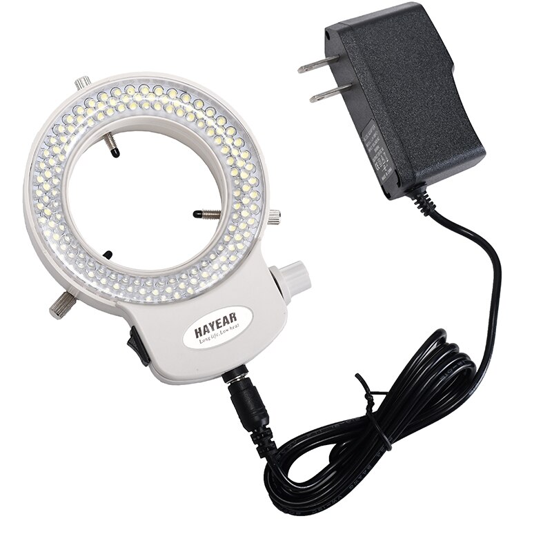 Microscope 144 LED Ring Light Adjustable Illuminat... – Grandado
