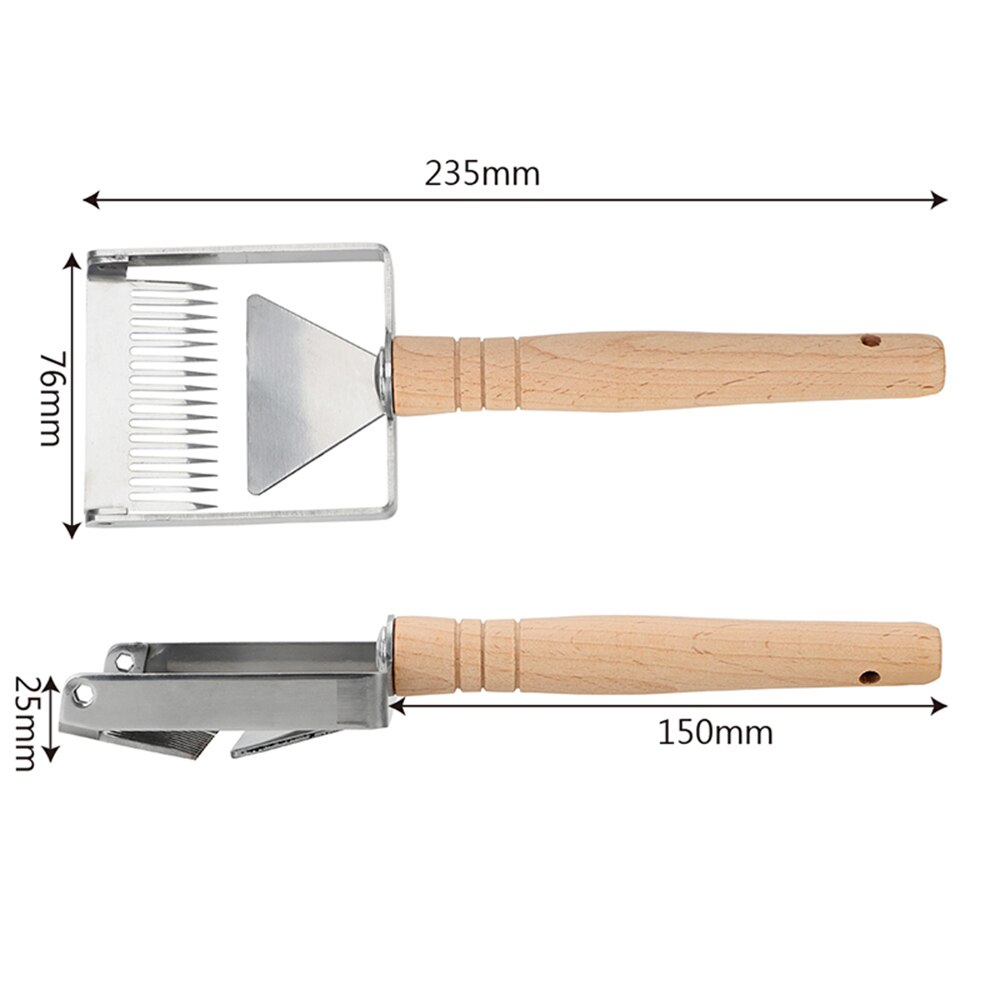 Honey Scrapper Honeycomb Scraper Stainless Steel H... – Grandado