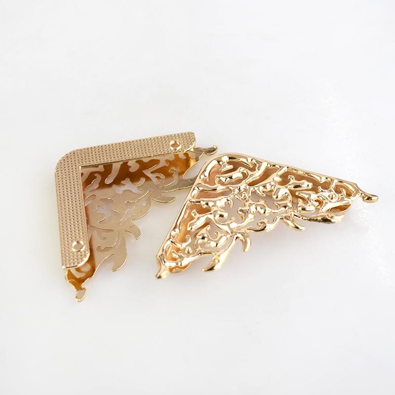 Meetee 4/10pcs 46*63mm Bag Corner Protector Metal ... – Grandado