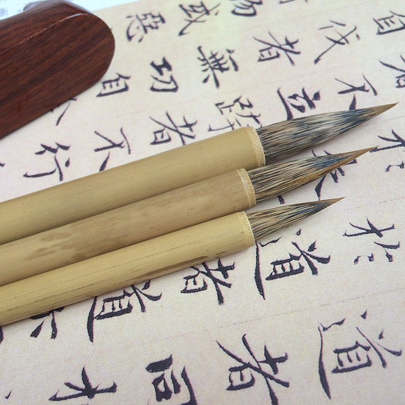 Chinese Traditional Calligraphy Brushes Pen Set We... – Grandado