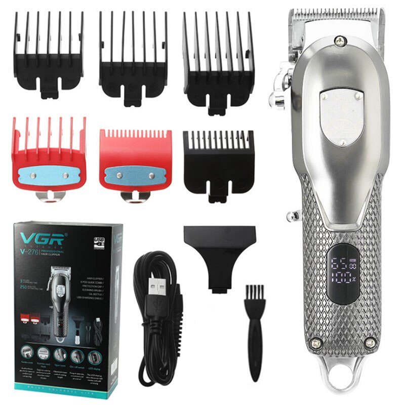 Barber metal hair clipper for men cord/cordless ha... – Vicedeal