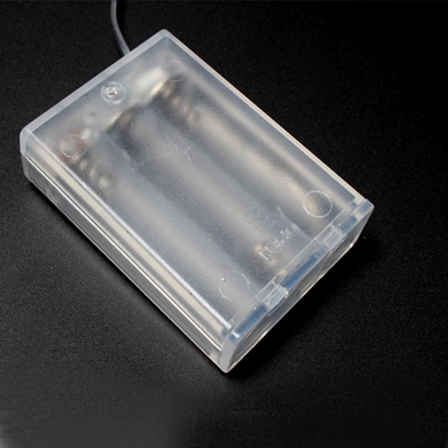 1 STKS Transparante Batterij Doos 3xAA 4.5 V Batte... – Vicedeal