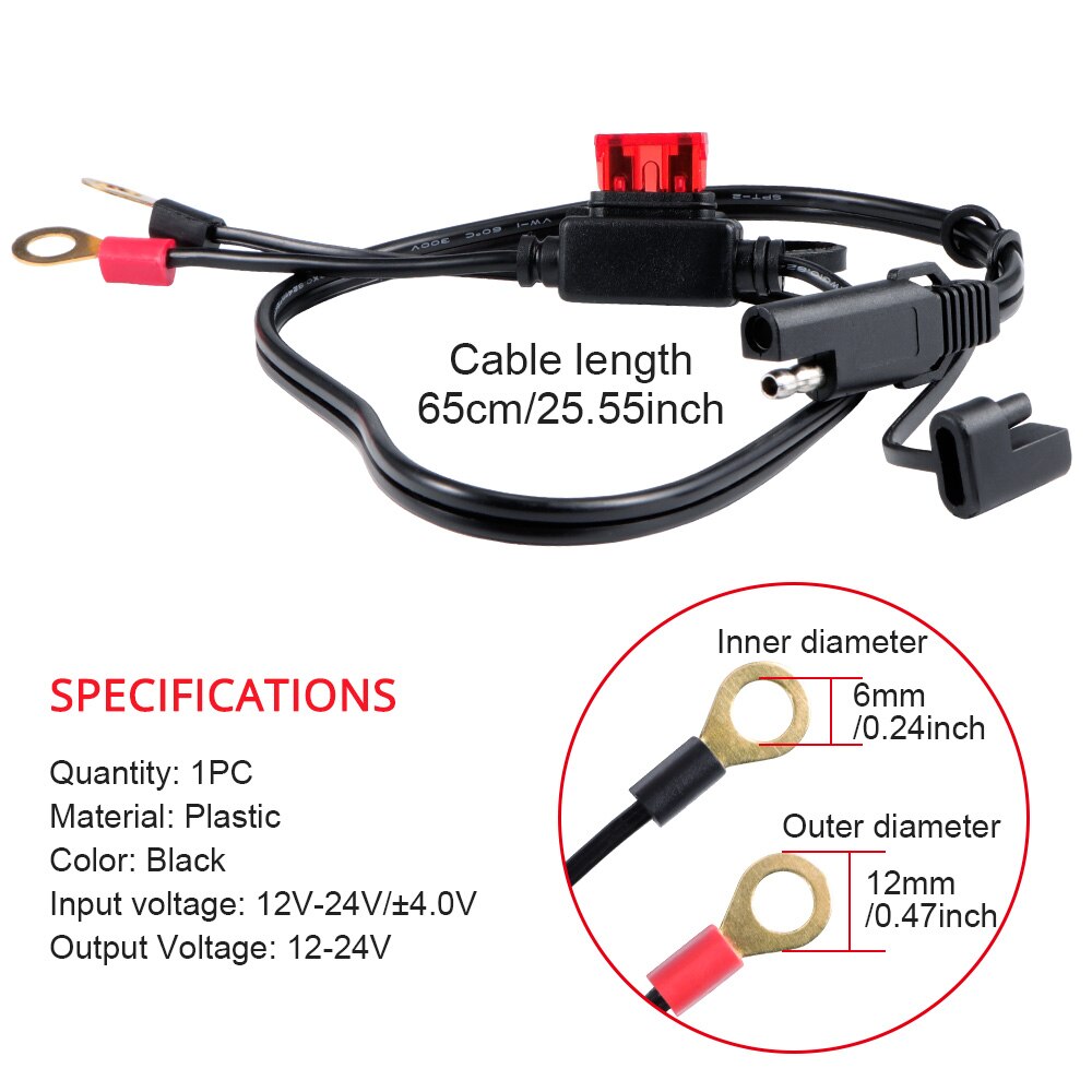 Onever 12V Terminal To SAE Quick Disconnect Cable ... – Grandado