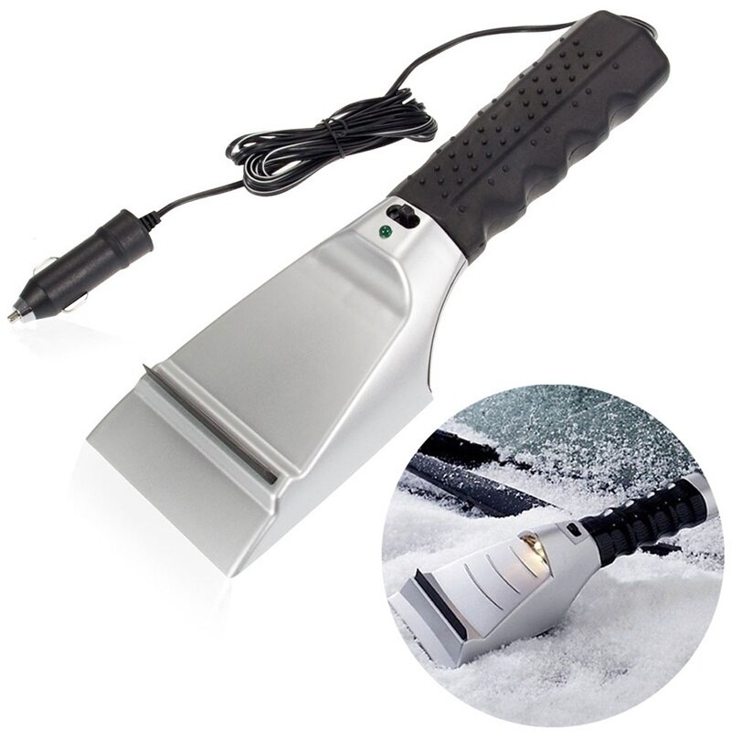 12V Auto Electric Heated Snow Shovel Scraper Winds... – Vicedeal
