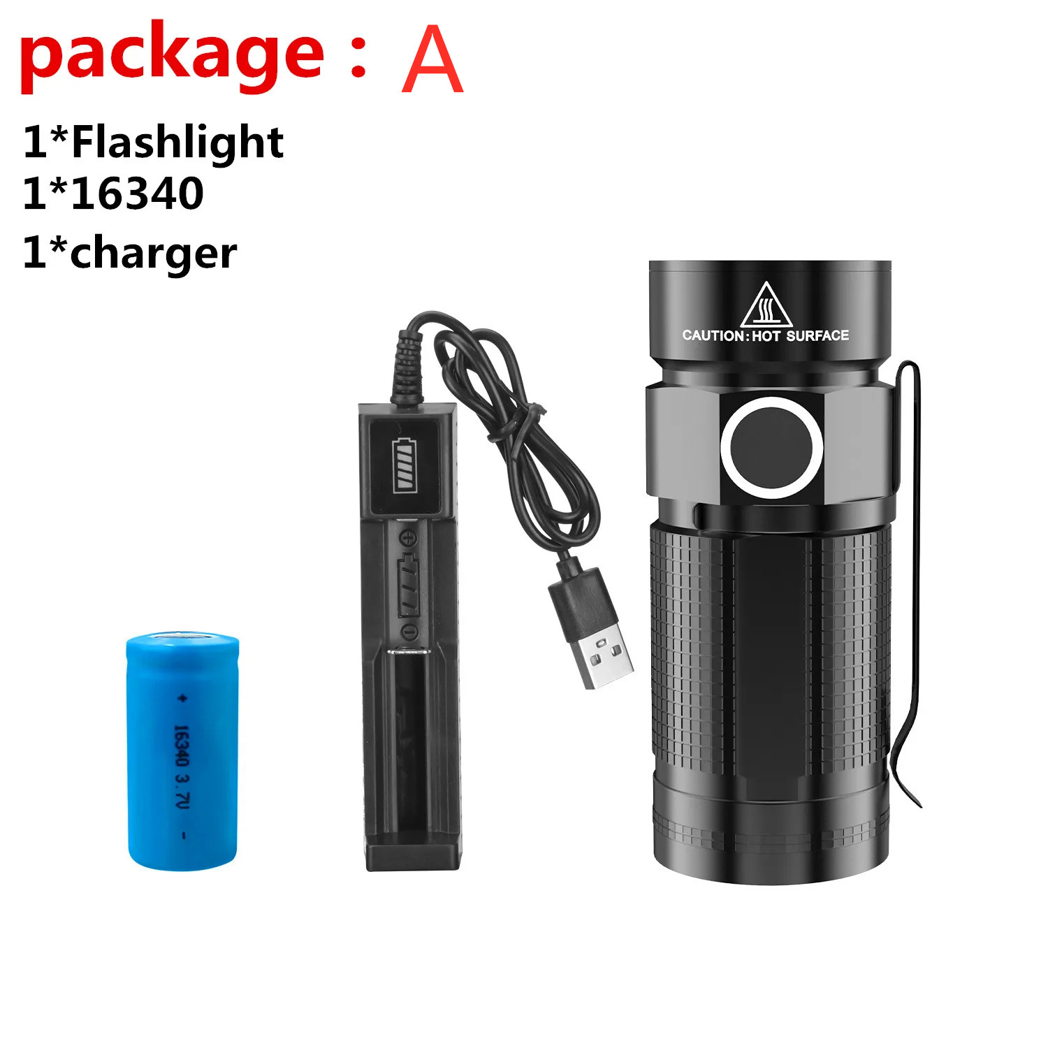 Draagbare Mini Sterk Licht XPG LED Zaklamp Zaklamp... – Vicedeal