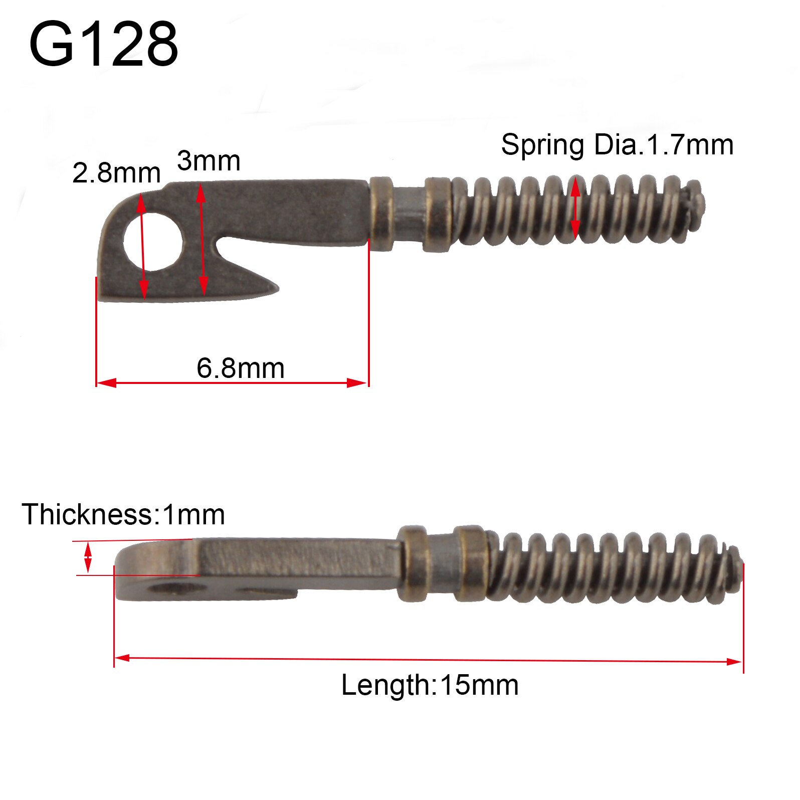 50PCS spring inserts for repairing broken eyeglass... – Vicedeal