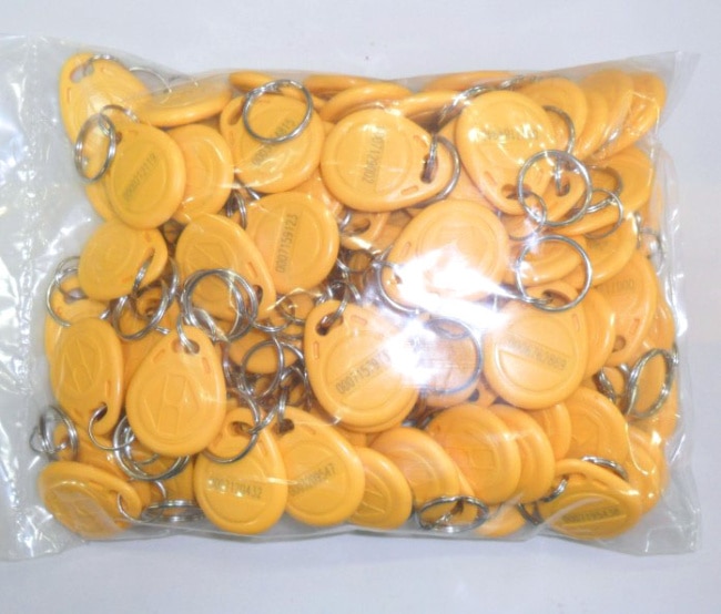 100 Stuks 125Khz TK4100 Keyfobs Rfid Tag Key Ring ... – Vicedeal