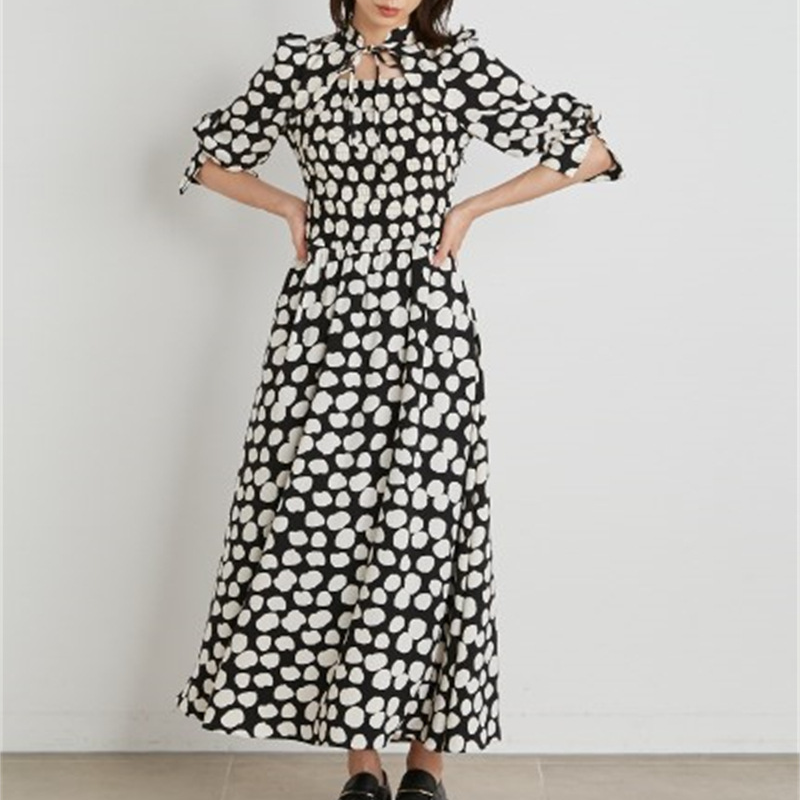 Fall Robe Femme Slim Lace Up Vintage Vestidos Japa... – Grandado