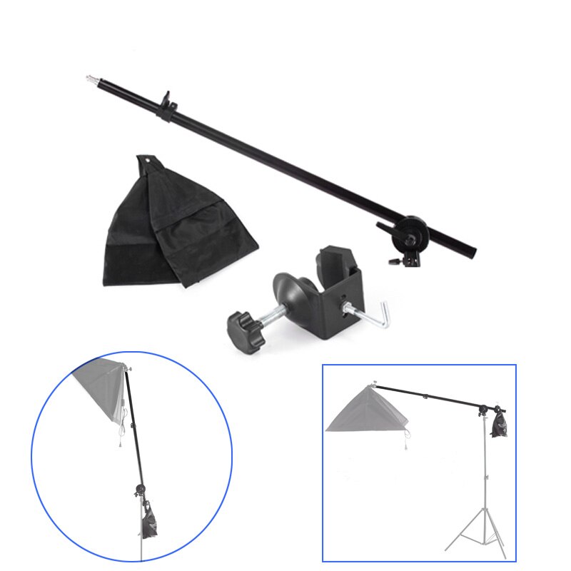 Photo Studio Kit Light Stand Cross Arm With Weight... – Vicedeal