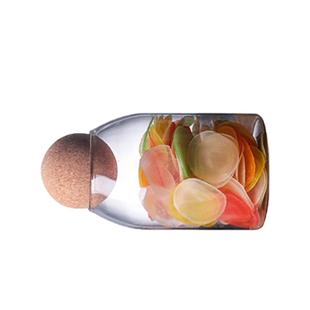 1PC Glass Storage Tank Sealed Cork Practical Trans... – Vicedeal