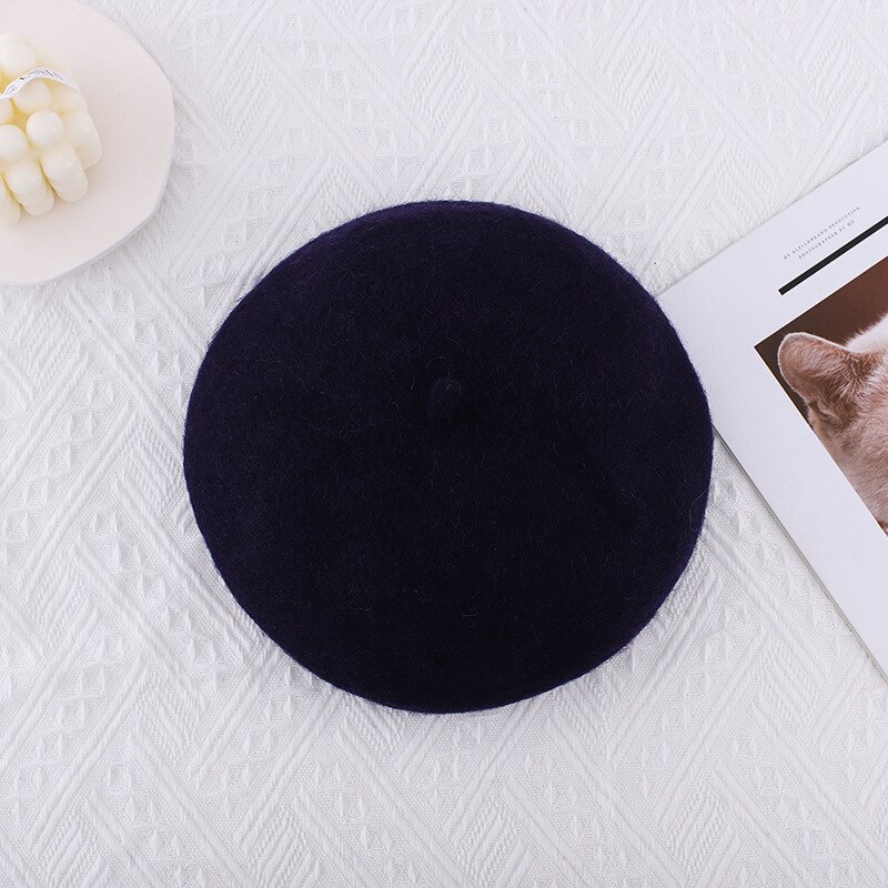 Cappello autunno inverno 100% berretti in pura lan... – Vicedeal