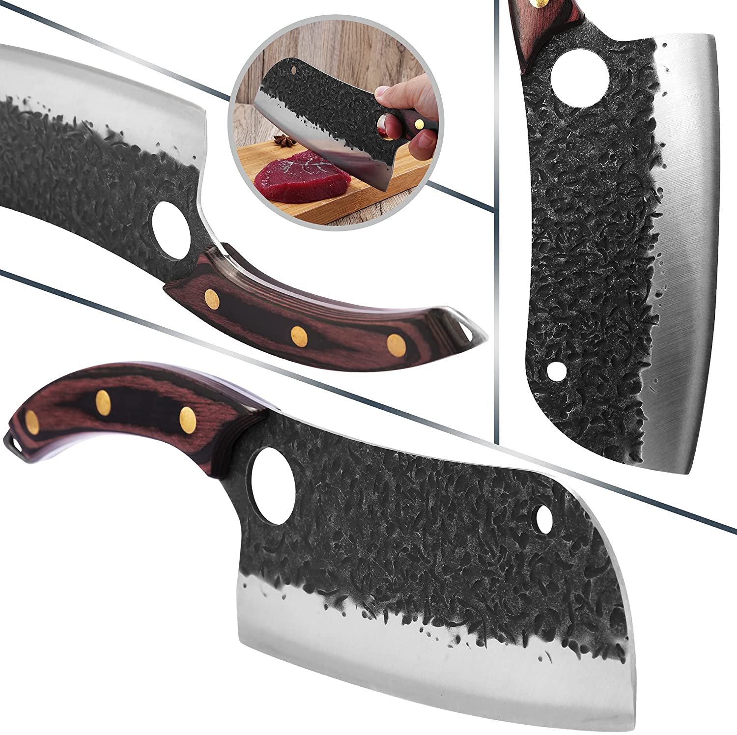 Knife With Holes In Blade