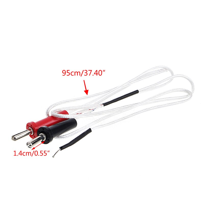 TP-01A K-type Wire Temperature Test Thermocouple Sensor Probe 100cm ...