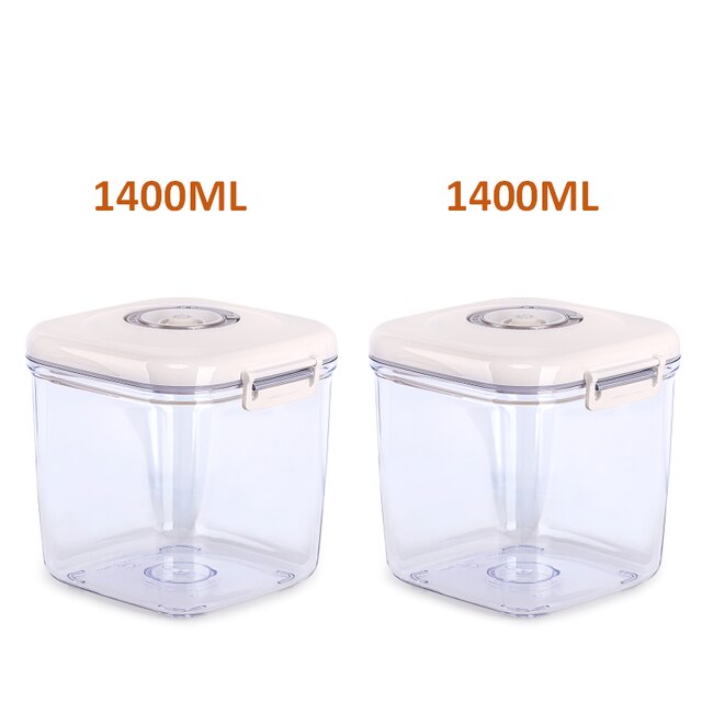 Circle Rectangle Square Food Storage Vacuum Contai... – Grandado