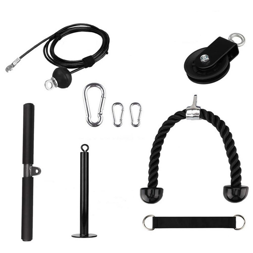 Fitness Pulley Cable System Machine DIY Fitness Re... – Grandado