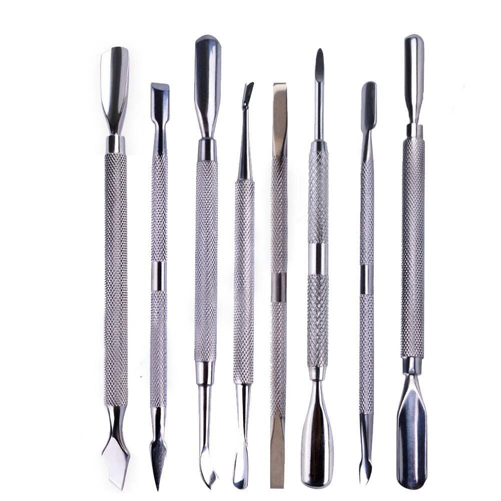 1Pc Nail Cuticle Spoon Pusher Scraper Remover Stai... – Vicedeal