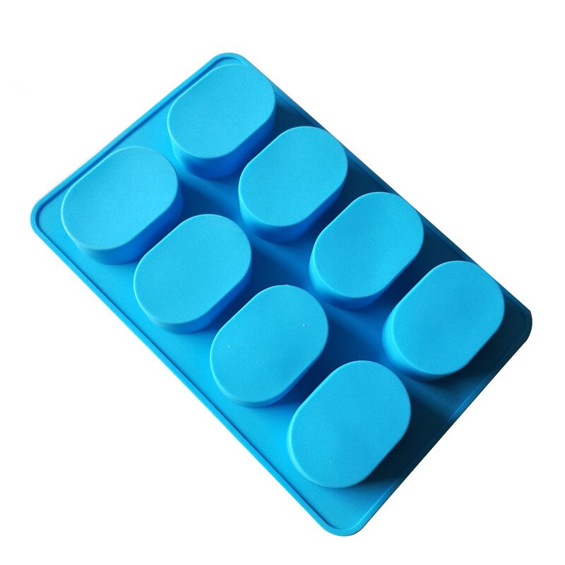 6 Holte Ovale Zeep Siliconen Mal Diy Handgemaakte ... – Vicedeal