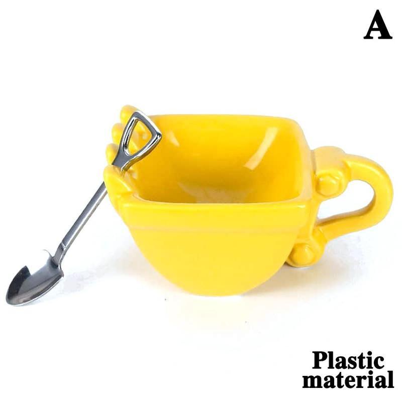 Excavator Bucket Cup With Spade Shovel Spoon Funny... – Grandado