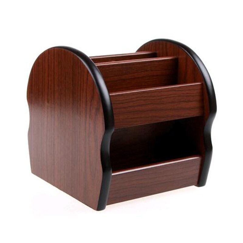 Wooden Pen Holder Mutli Function Stationery Holder... – Vicedeal