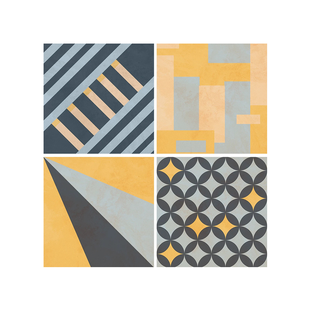 Modern Geometric Tiles Kitchen Adhesive Tiles Stic... – Grandado
