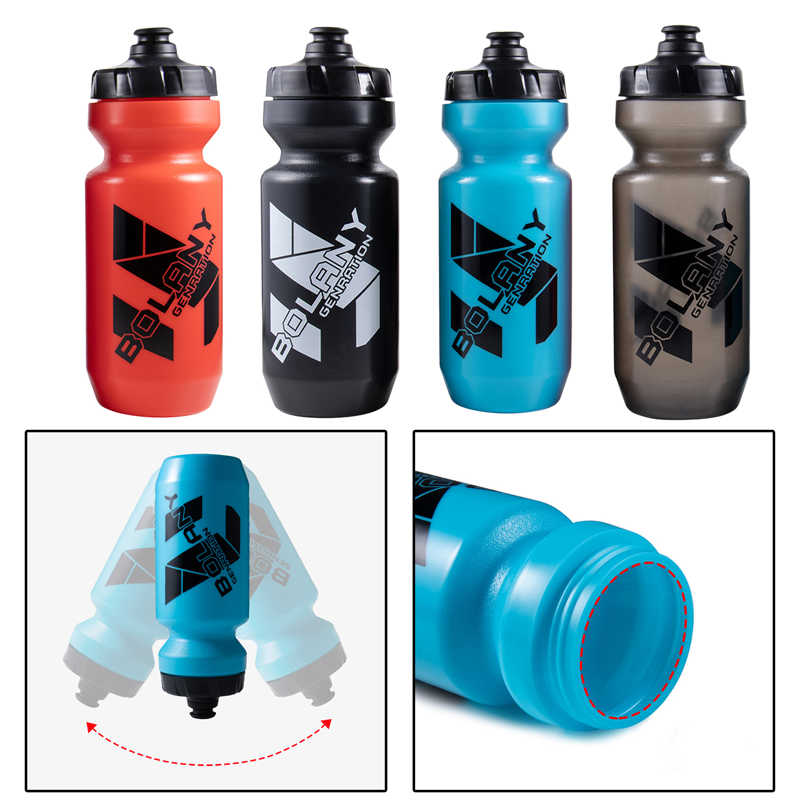 Squeeze Water Fles Sport Water Fles Bpa-vrij Sport... – Grandado