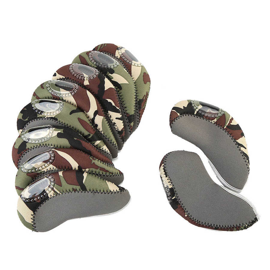 10Pcs/Set Club Headcover Neoprene Putter Protectiv... – Grandado