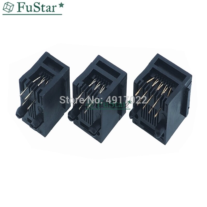 10 pcs RJ11 Socket 52-6P6C 4P4C 8P8C Seat RJ12 Tel... – Vicedeal