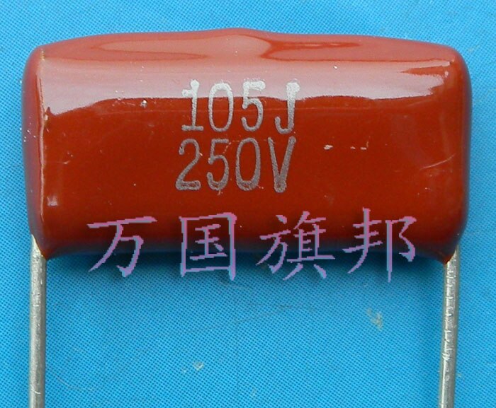 .CL21 type metal polyester film capacitor 105 UF u... – Grandado