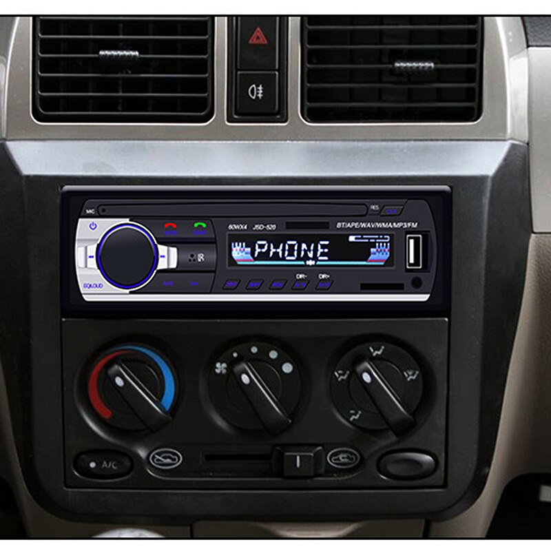 Car Bluetooth Autoradio Car Stereo Radio Aux Input... – Grandado