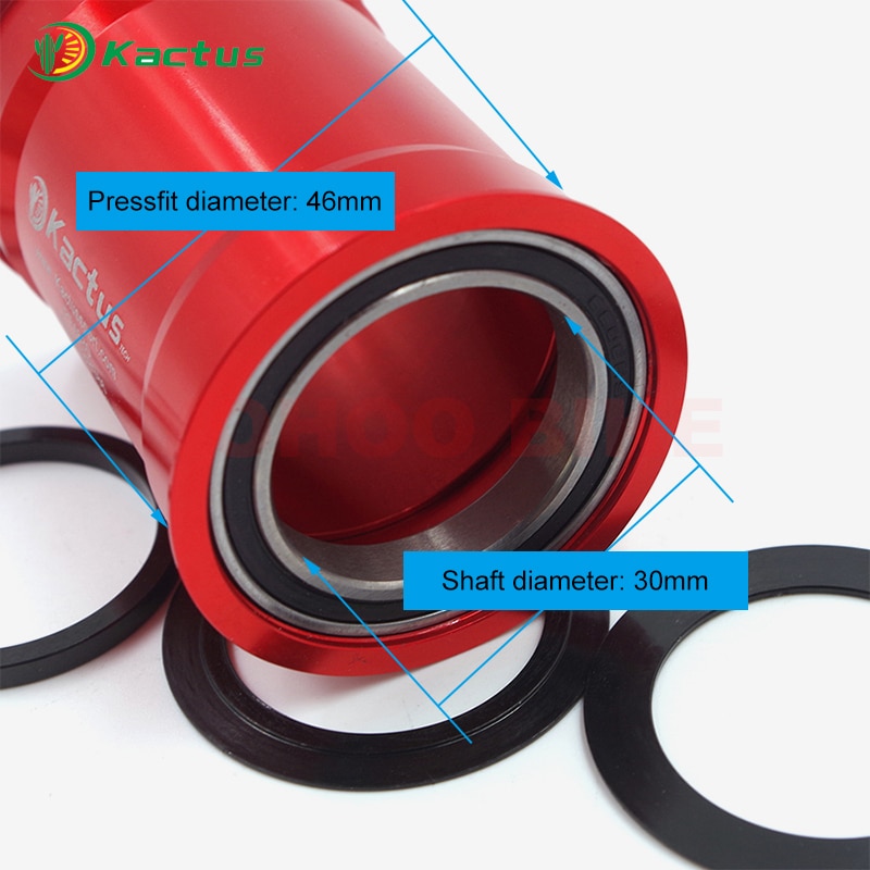 KACTUS TECH PRESSFIT BB 30 CERAMIC BEARING BICYCLE... – Grandado