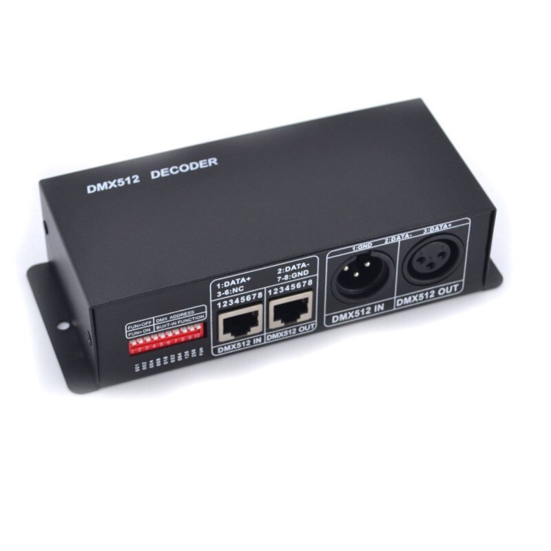 Controlador led rgb DMX512 DMX-512 controlador dec... – Grandado