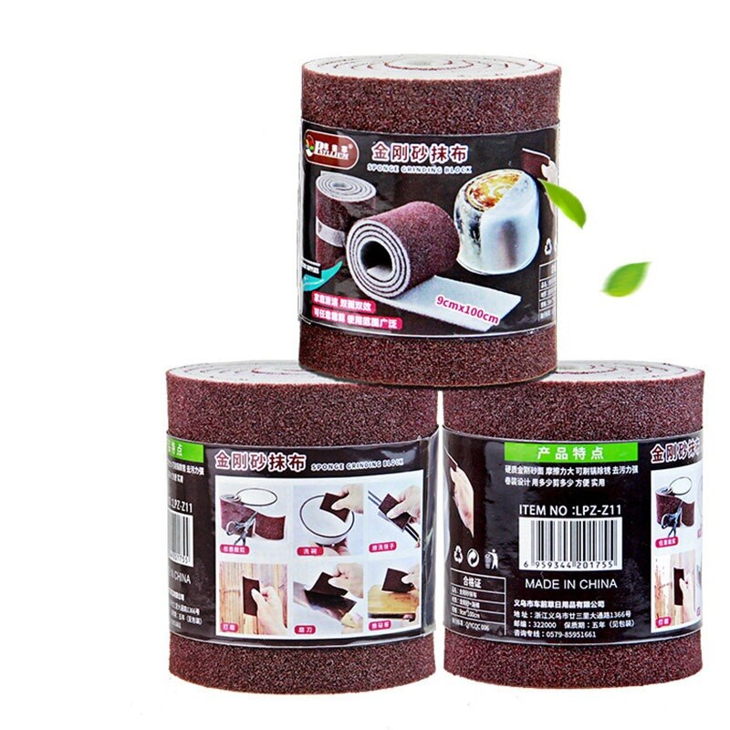 1 Roll 100cm Nylon Scrub Scouring Pad Dish Cloth K... – Grandado