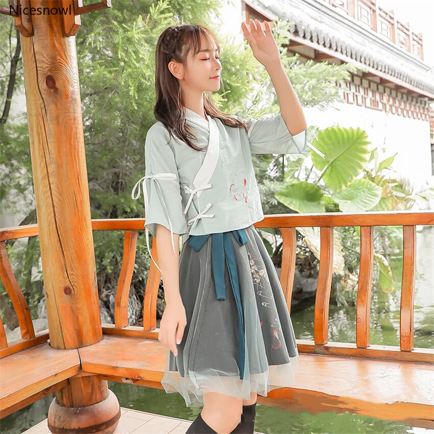 Han Dynasty Woman Dance Costumes Traditional Chine... – Grandado