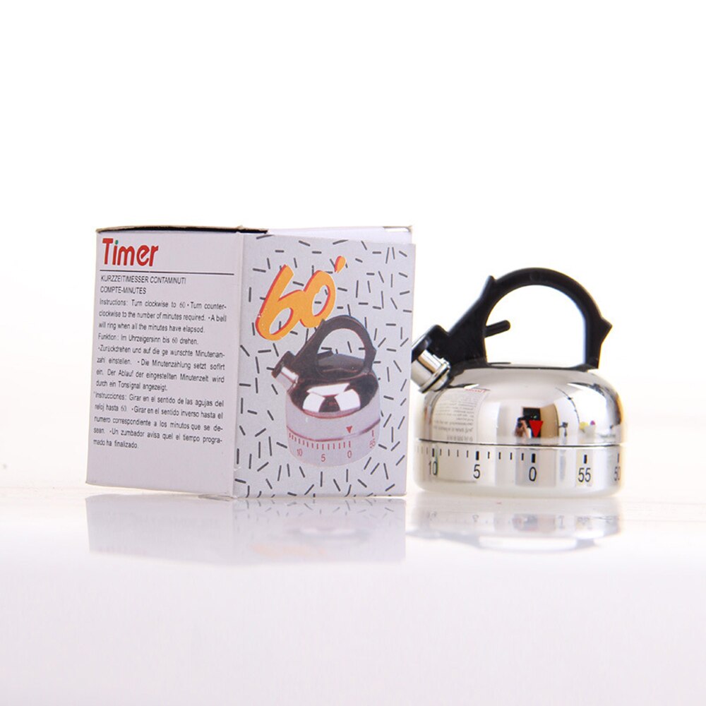 Keuken Timer Rvs Machine Timer 60 Min Alarm Mechan... – Grandado