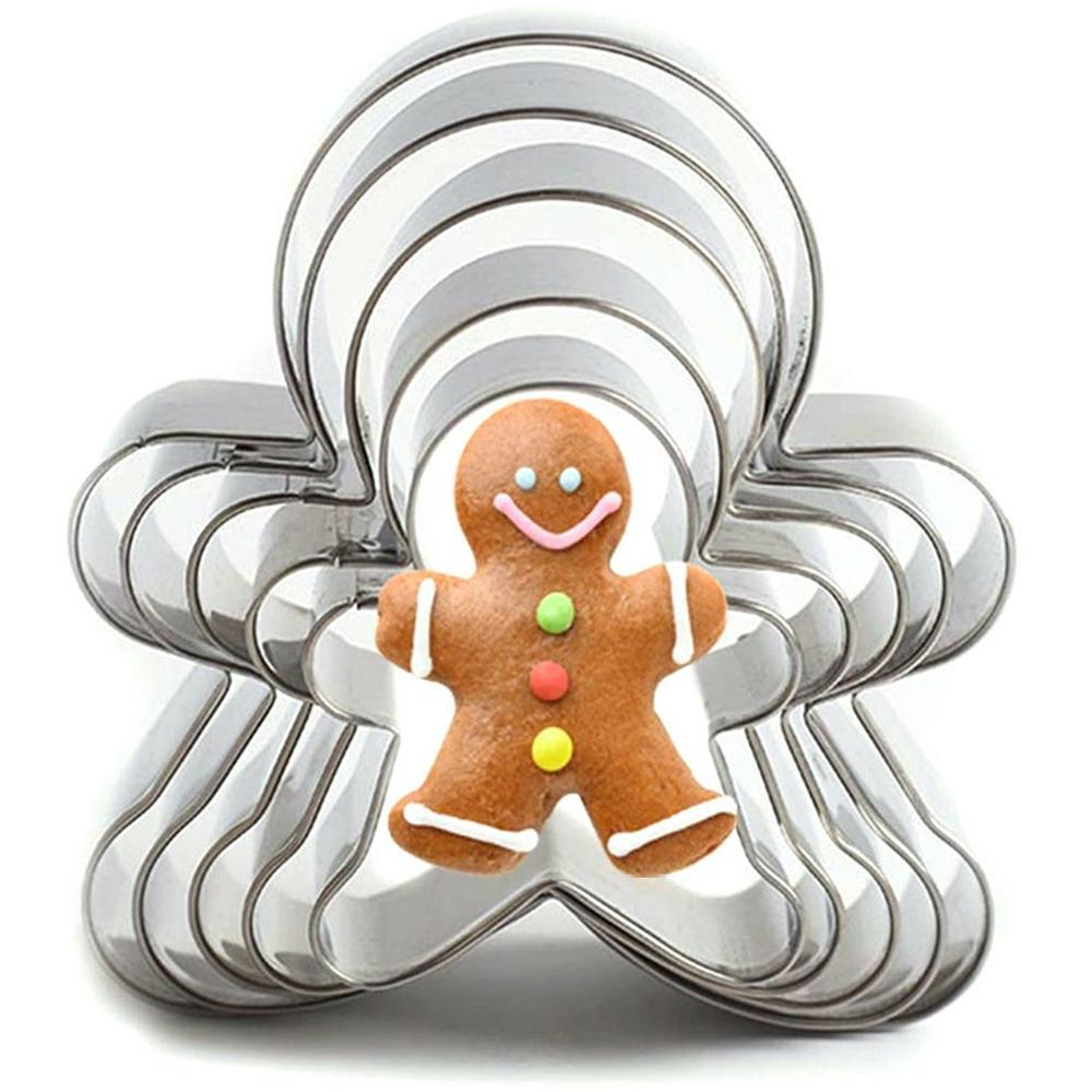 5 teile/satz Edelstahl Cookie DIY Form Lebkuchen M... – Grandado
