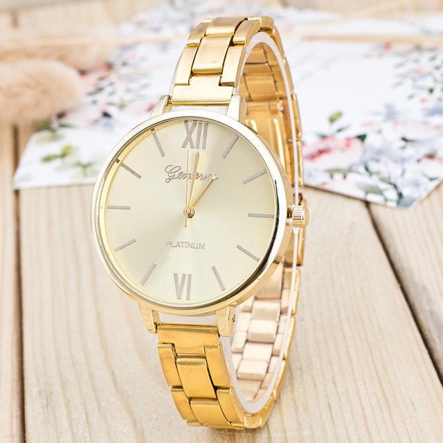 Women Men Retro Alloy Band Analog Alloy Quartz Wri... – Grandado