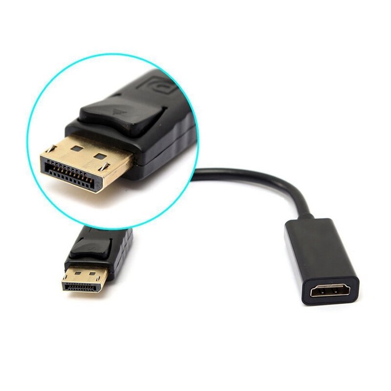 1080P DP to HDMI-Compatible Adapter DisplayPort Ma... – Vicedeal