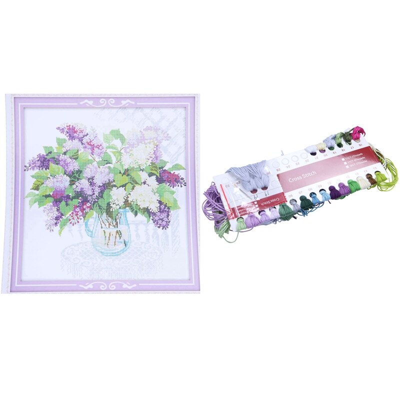 2 Set DIY Hand Knitting Cross Stitch Kits Patterns... – Grandado